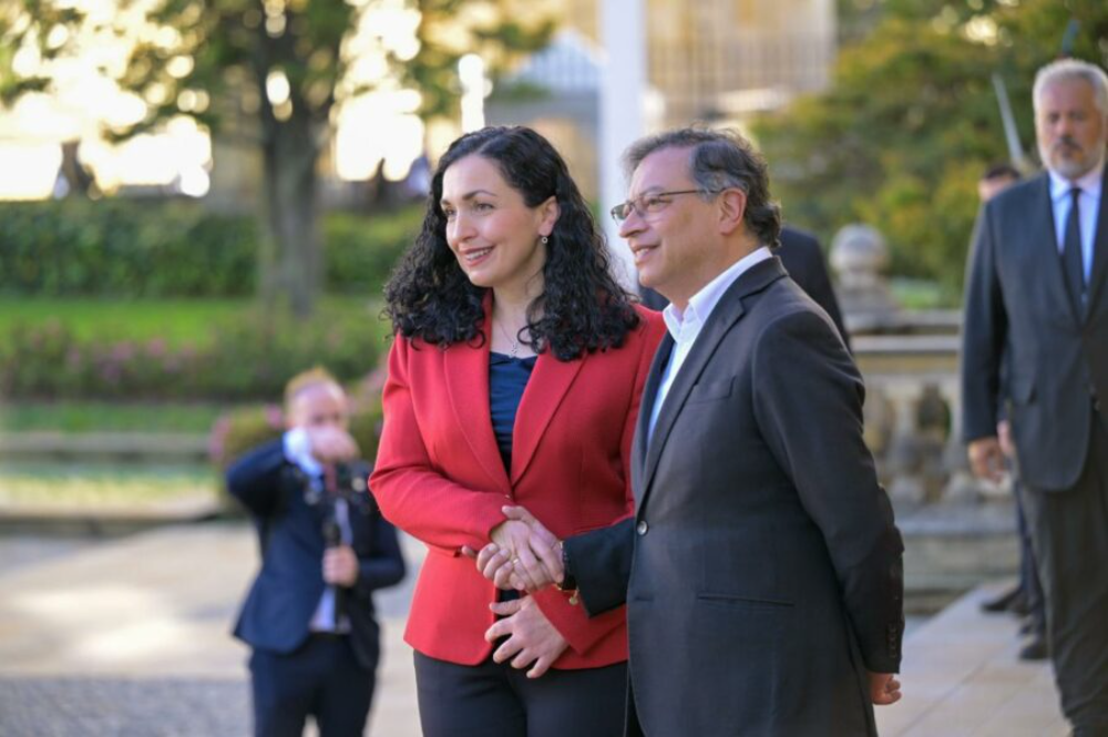 Kosovo's President Osmani Welcomed with High Military Honors by ...