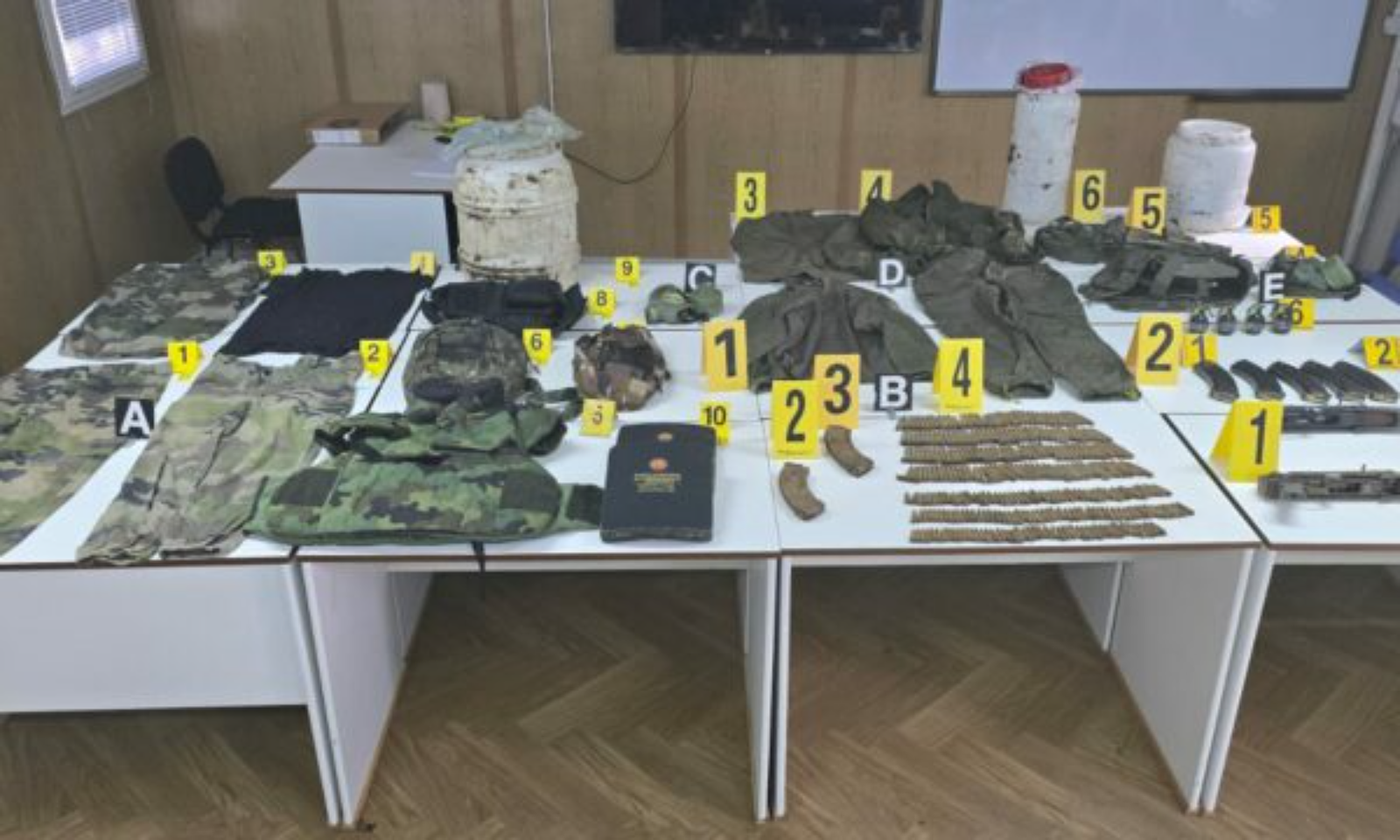 Kosovo Police Find Grenades, Weapons, Ammunition, and Military Uniforms ...