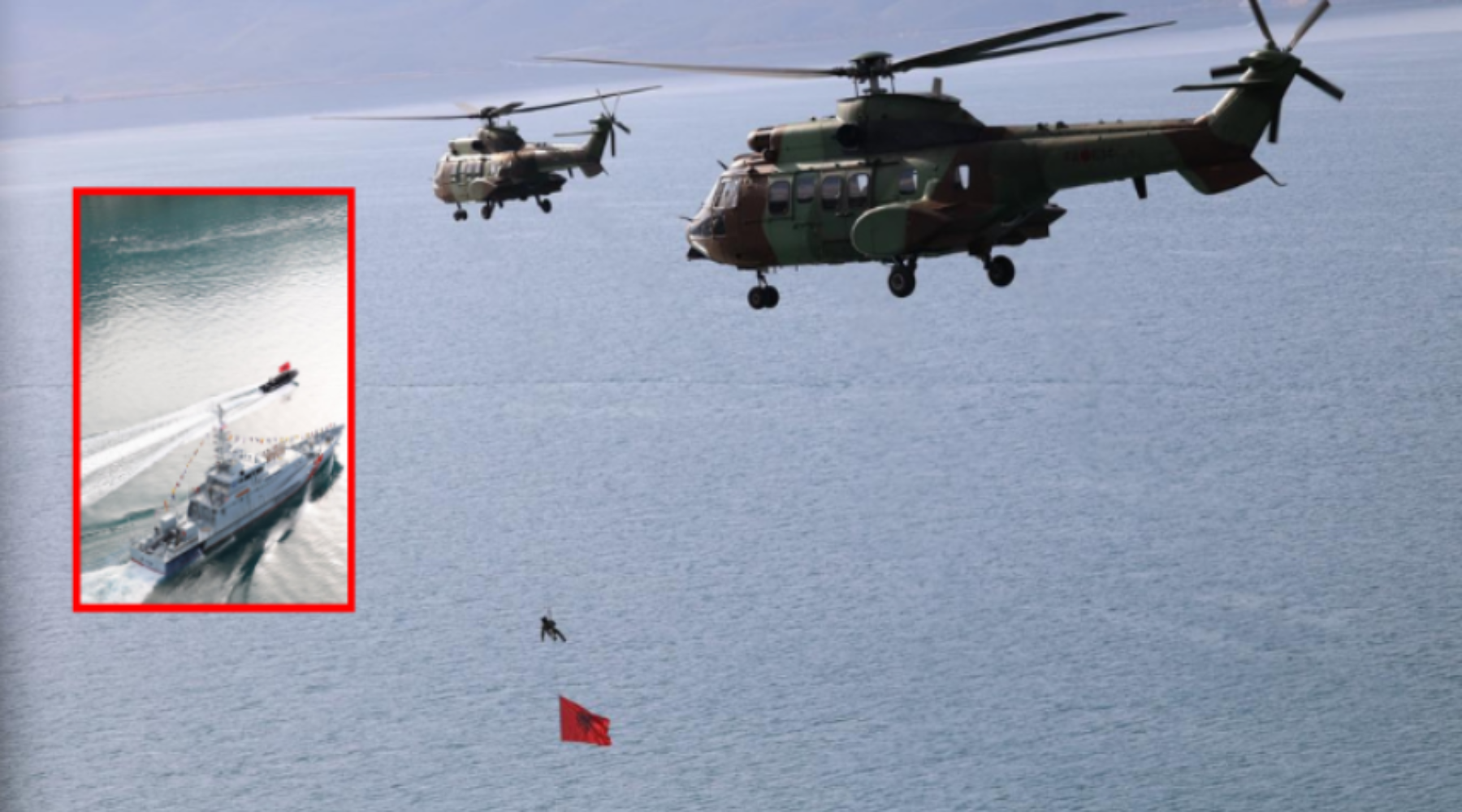 Albanian Armed Forces Put on a Spectacular Show in the Skies and Seas ...