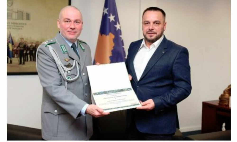 Maqedonci Hosts Farewell Meeting with German Military Attaché - Rks News
