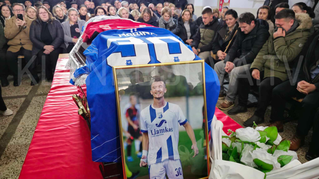 Final Farewell to Vushtrria Footballer Erjon Morina - Rks News