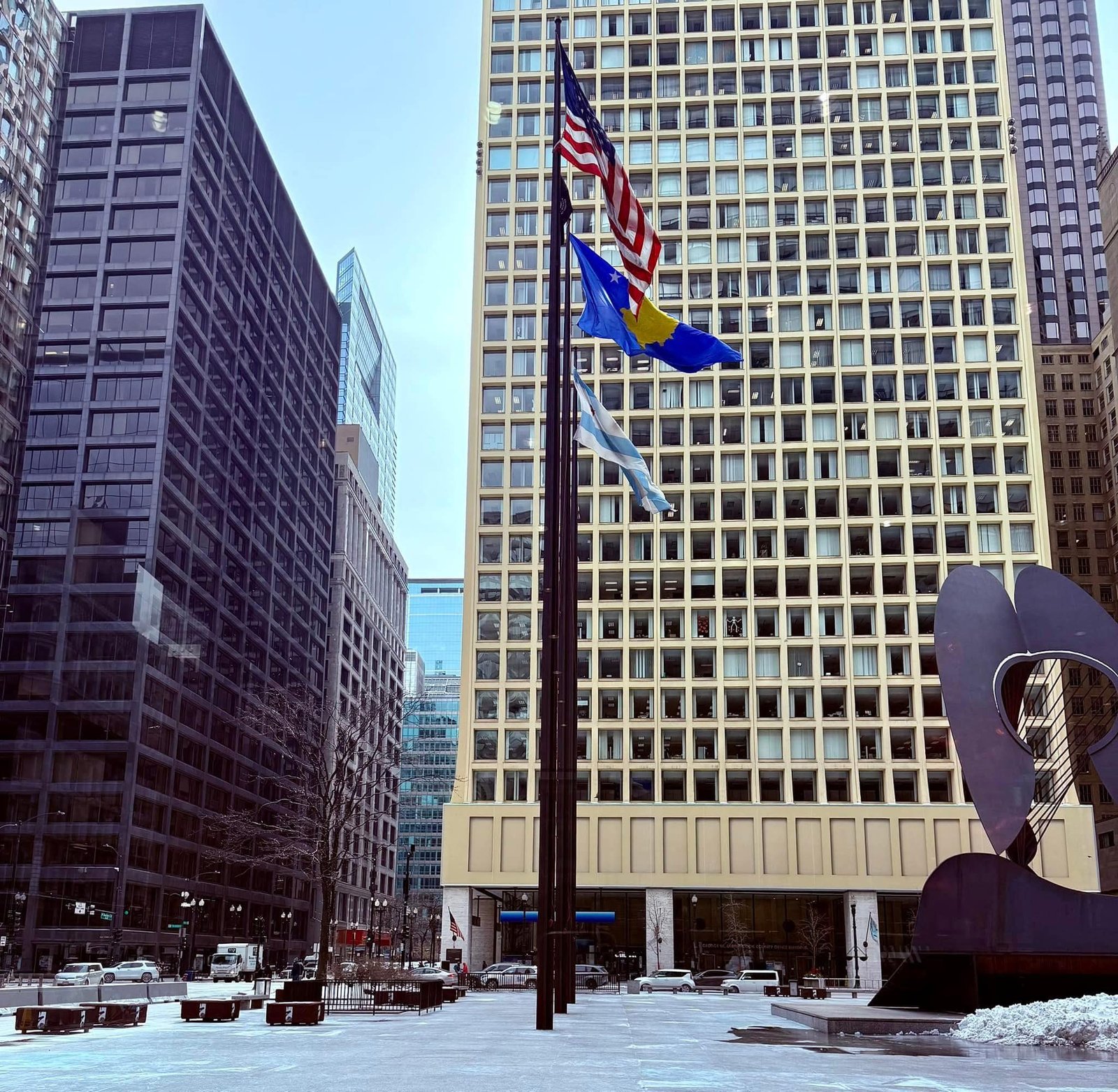 Kosovo Flag Raised in Chicago for 17th Independence Anniversary - Rks News