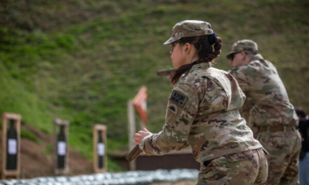 American KFOR Soldiers Undergo Shooting Training to Enhance Readiness ...