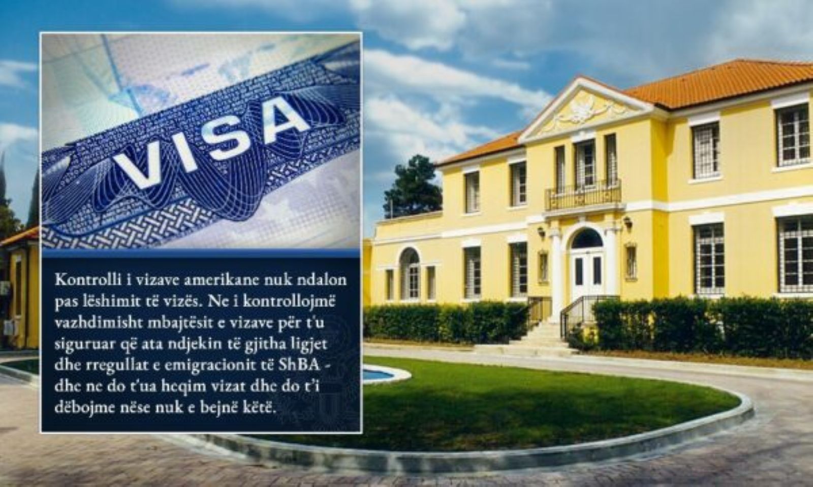 U.S. Embassy in Albania Warns of Visa Revocation for Immigration ...