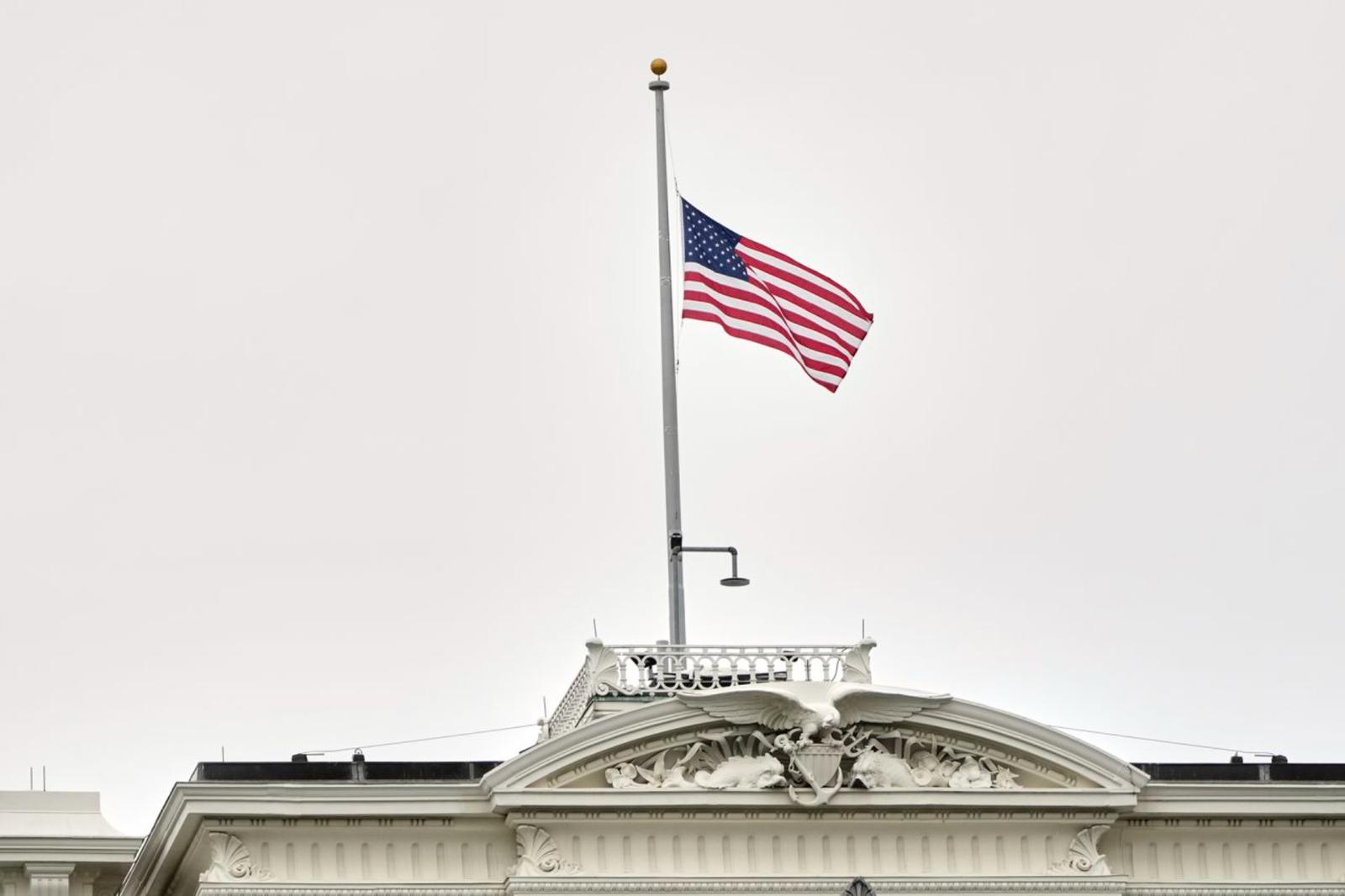 In Honor of the Pope, Flags in the U.S. at Half-Staff by Trump’s Order ...