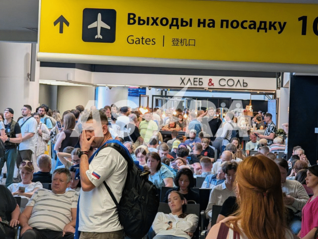 Massive Ukrainian Drone Strikes Cause Chaos at Moscow Airports - Rks News