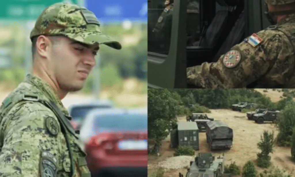 Croatian Troops Patrol Vërmicë: KFOR Highlights Their Role in ...