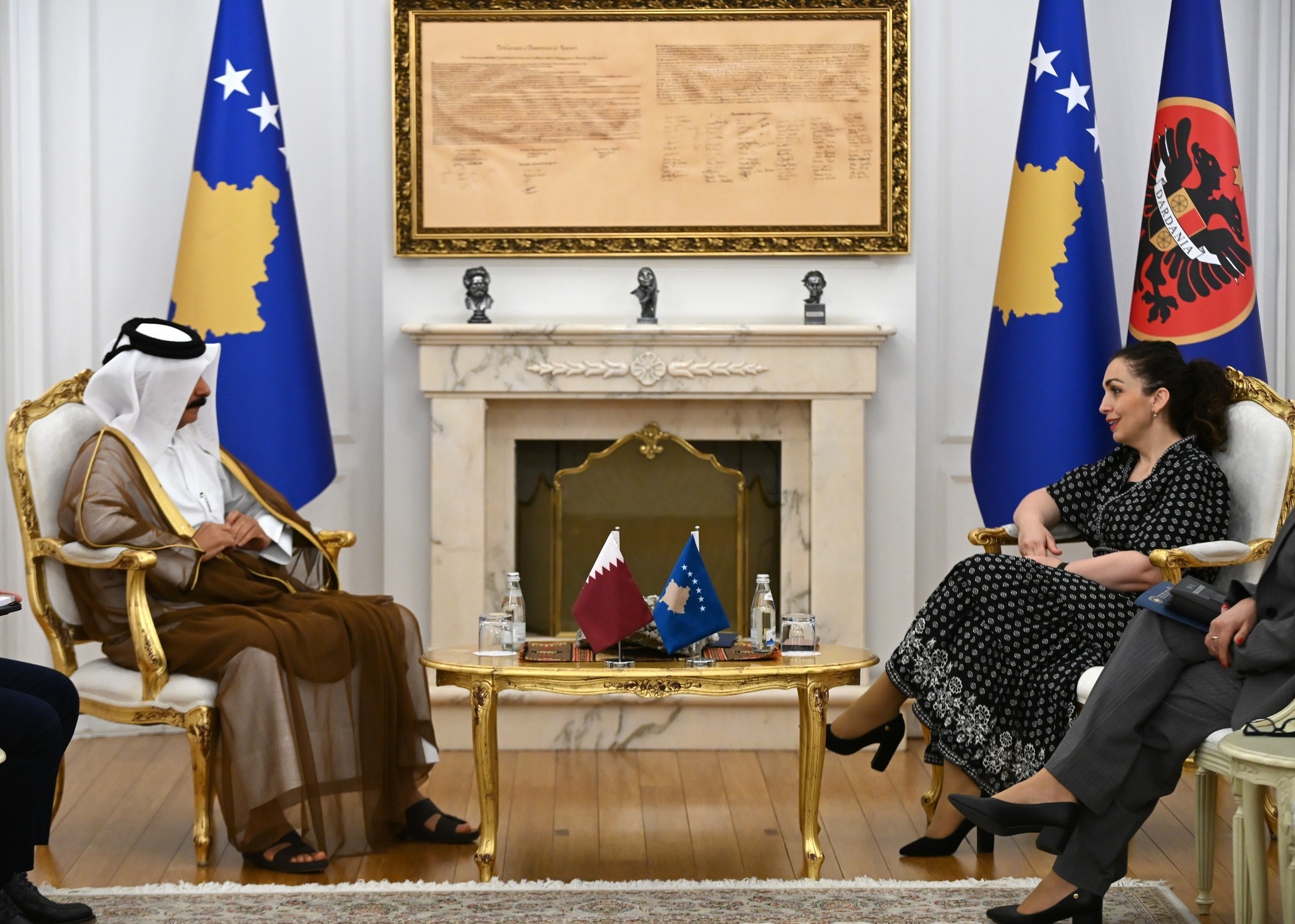 President Osmani Meets Qatari Ambassador, Thanks Qatar for Supporting ...
