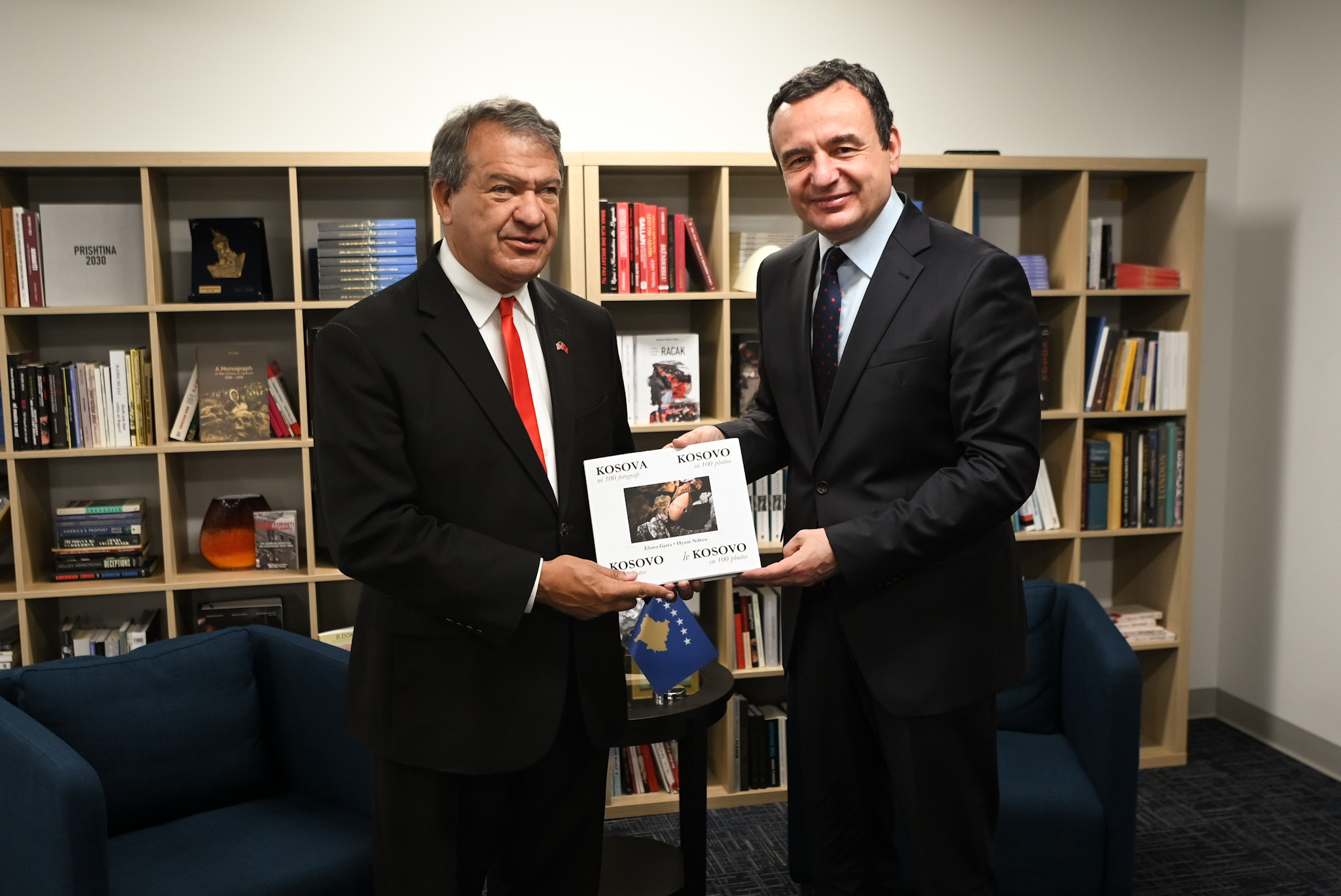 Kurti Meets U.S. Congressman George Latimer in New York - Rks News