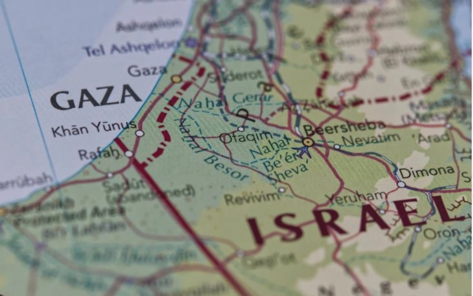 What Does Trump’s Map Reveal About Israeli Control in Post-War Gaza ...