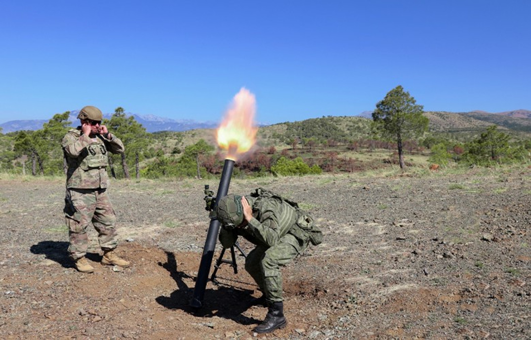 KSF Conducts Tactical Mortar Firing Training - Rks News