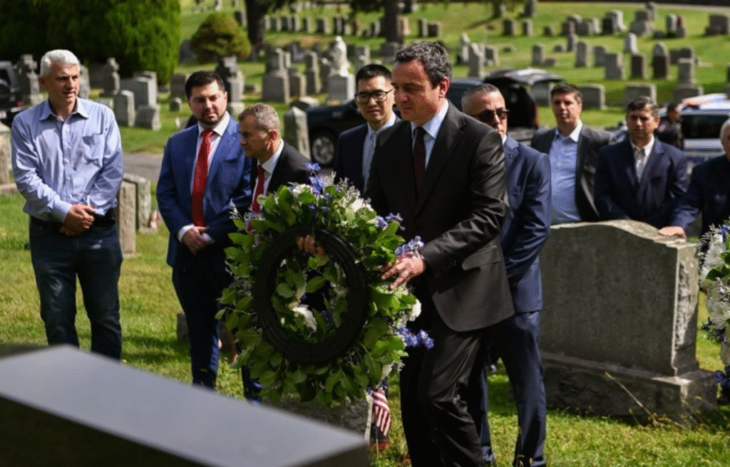 Kurti Pays Tribute at Bytyqi Brothers’ Graves in the US: Their Ideal is ...