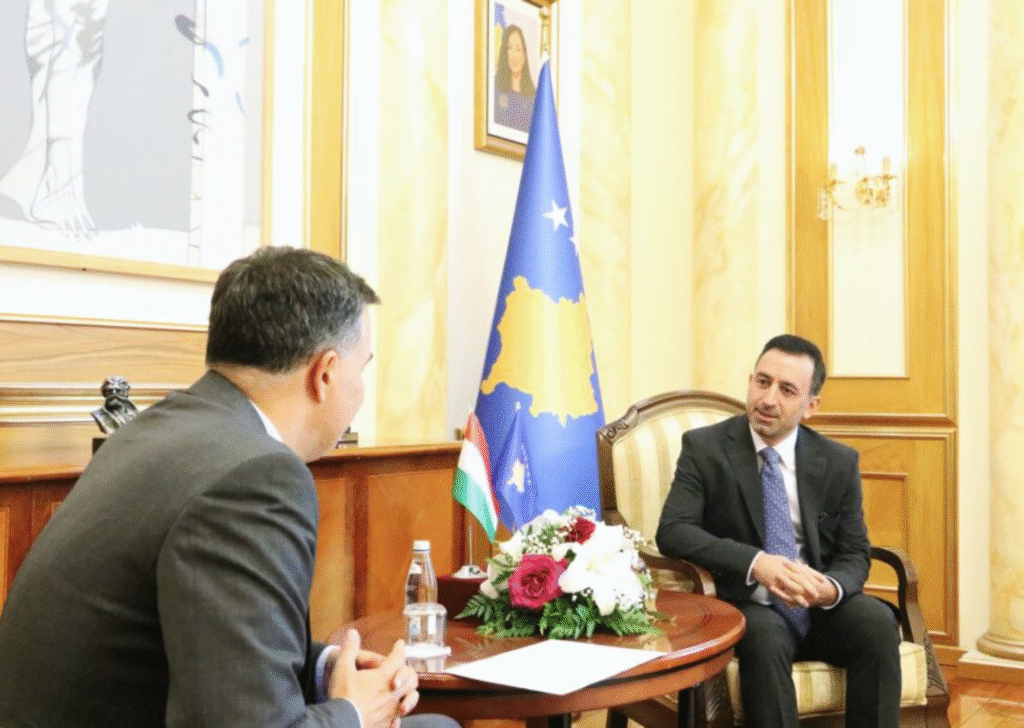Speaker Basha Meets with the Ambassador of Hungary - Rks News