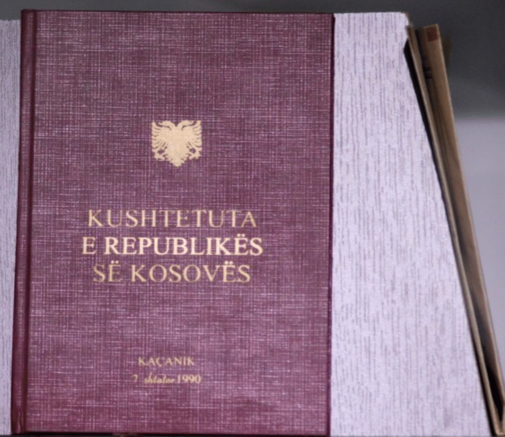 Kosovo Marks 35 Years Since the Kaçanik Constitution - Rks News