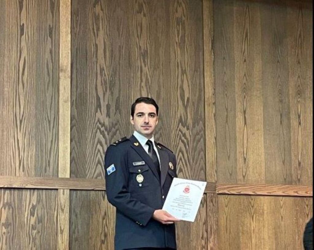 Çlirim Gërguri Becomes First International Officer to Qualify in Sapper ...