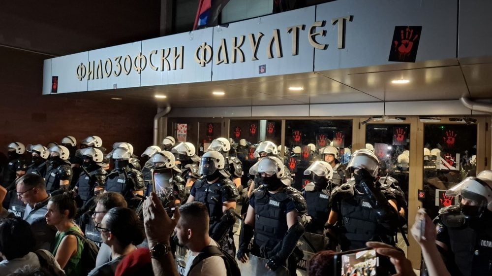 Protest “Campus Is Not a Police Station” to Be Held in Novi Sad - Rks News
