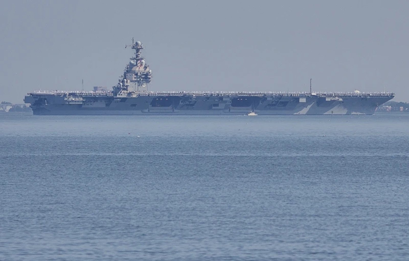 World’s Largest Warship Arrives in Croatian Waters - Rks News