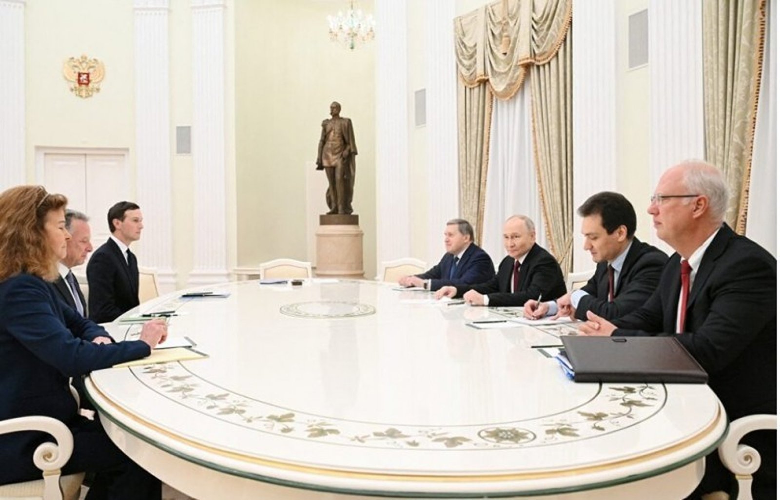 Putin’s Meeting with the U.S. Delegation in Moscow Concludes - Rks News