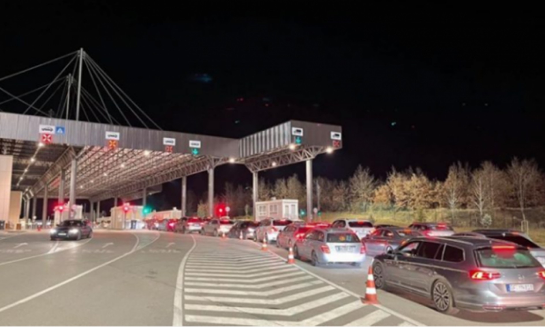 One-Hour Wait to Enter Kosovo via the Merdare Border Crossing - Rks News