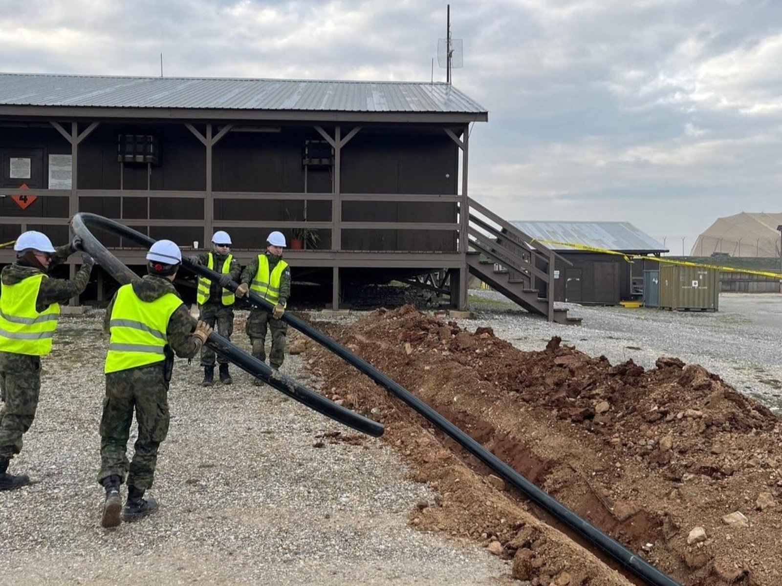 KFOR Announces Ongoing Construction Works at Camp Bondsteel - Rks News
