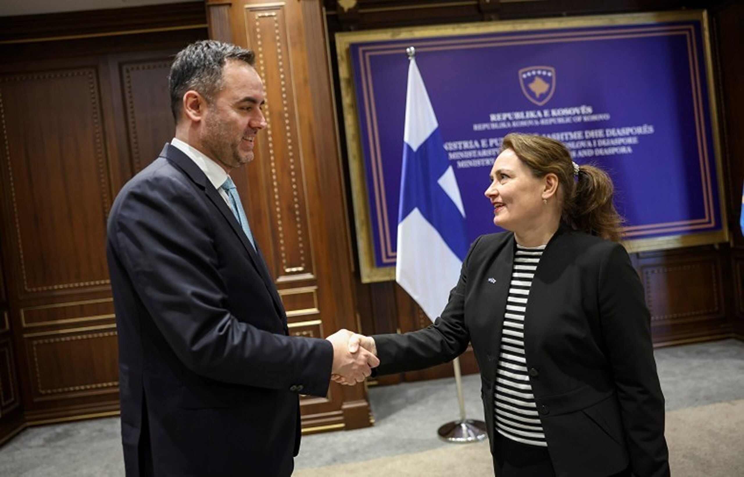 Konjufca Meets Finnish Ambassador, Discuss Recognition of Driver’s ...