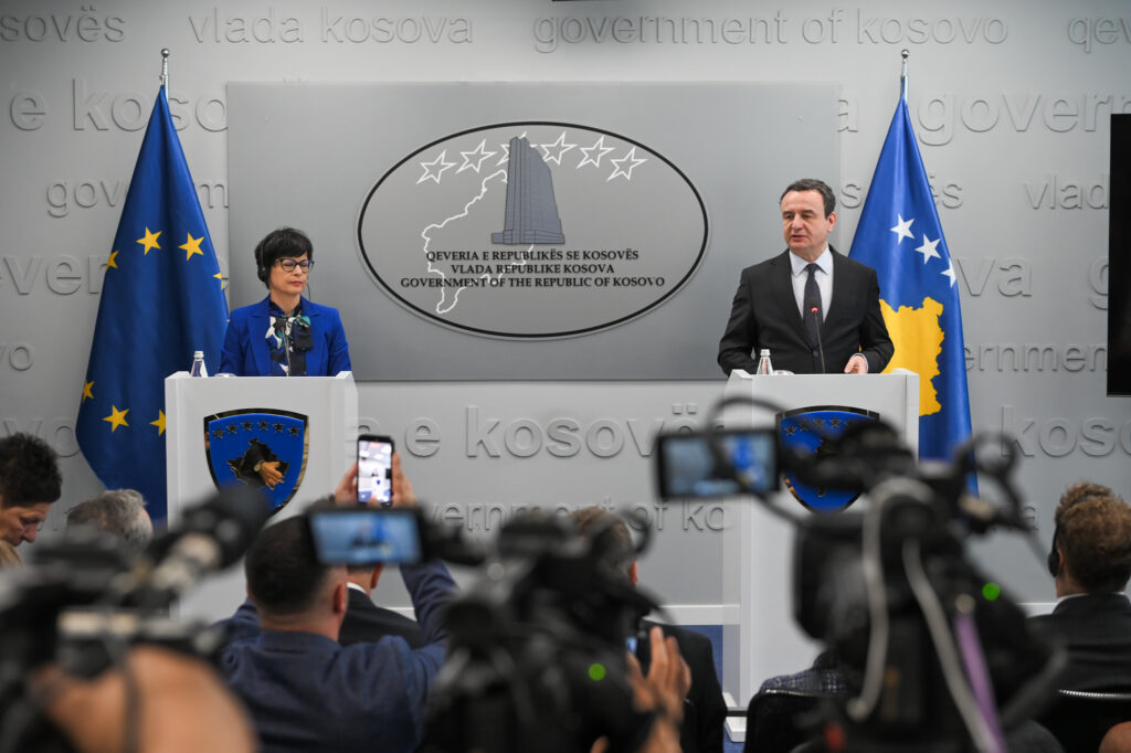 EU Commissioner Marta Kos in Prishtina: 2026 Could Be a "Year of ...